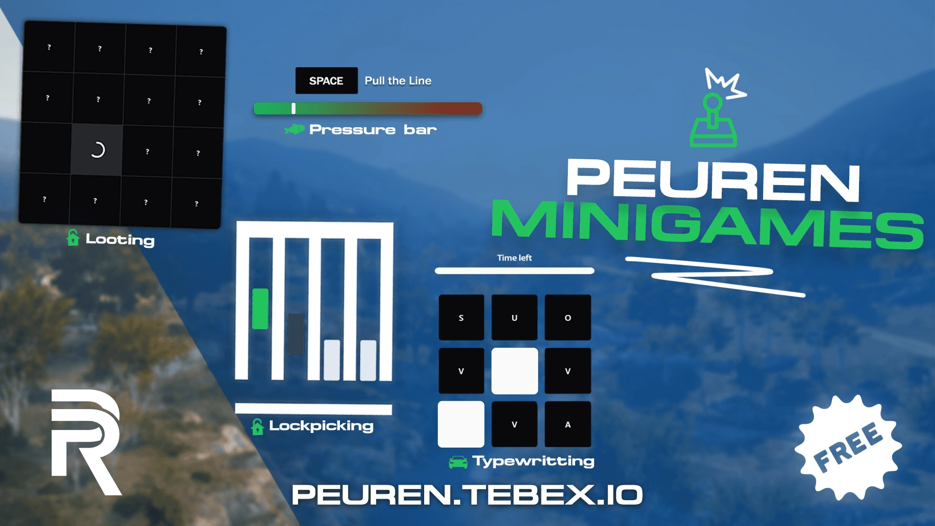 Free FiveM Scripts & Resources | Minigames & Job Systems | PeuRen